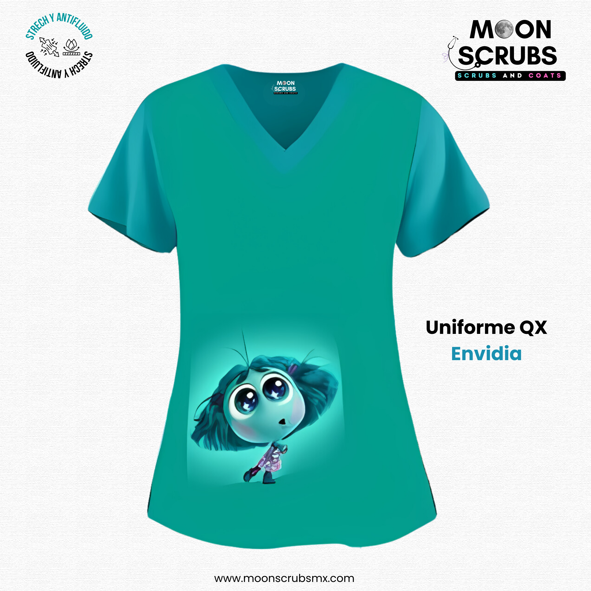Uniforme Intensamente Envidia – Moon Scrubs