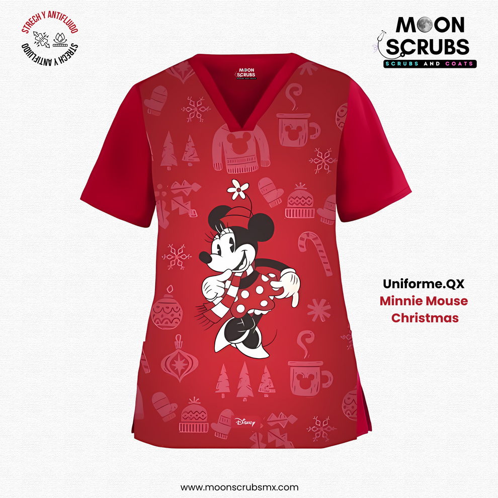 Uniforme Navideño Minnie – Moon Scrubs