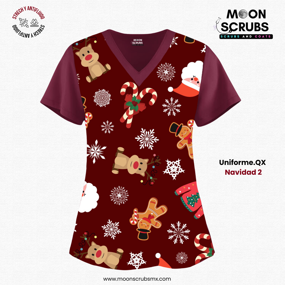 Uniforme Navideño 3 – Moon Scrubs