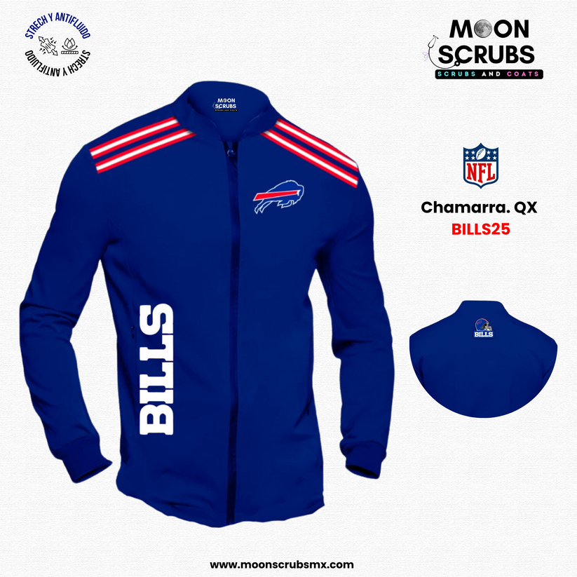 Chamarra Bills – Moon Scrubs